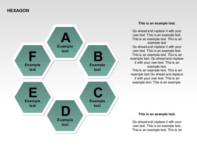 Hexagon Letters Diagram