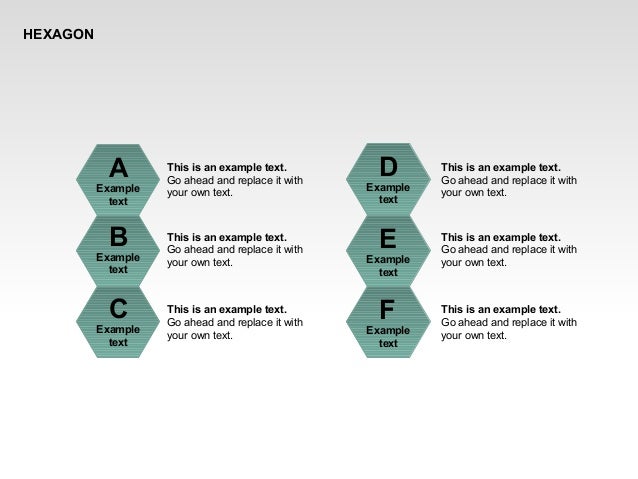 Hexagon Letters Diagram