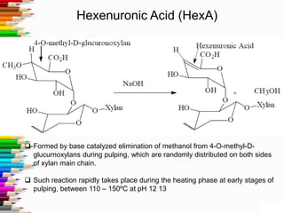 HexA in pulping and bleaching | PPTX