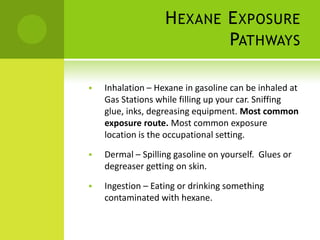 Hexane | PPTX