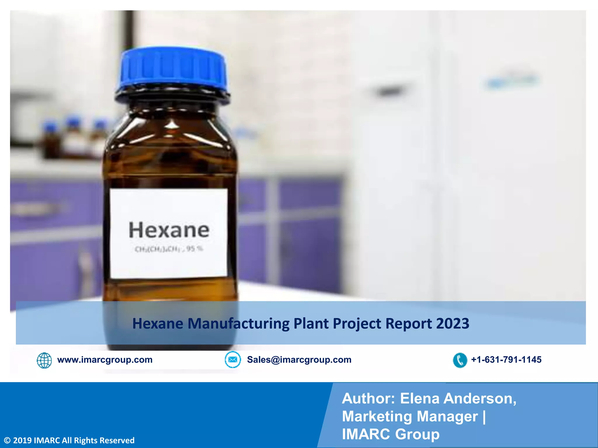 Hexane Manufacturing Unit | Project Report 2023: Machinery, Raw ...