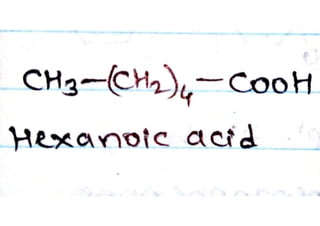 Hexanoic acid | PDF | Chemistry | Science