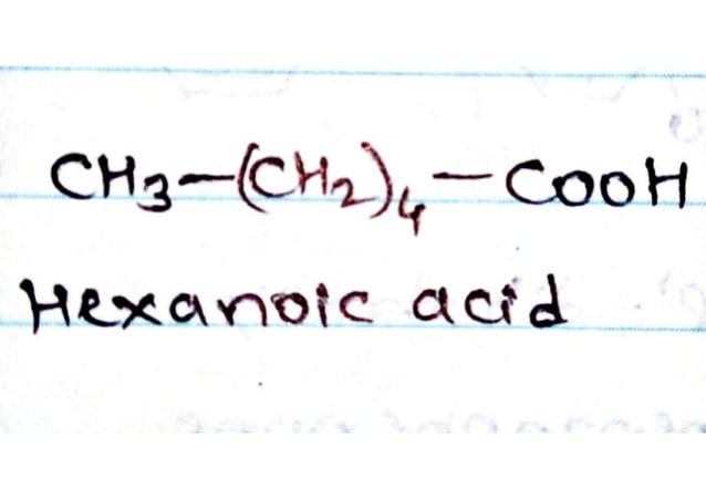 Hexanoic acid | PDF | Chemistry | Science