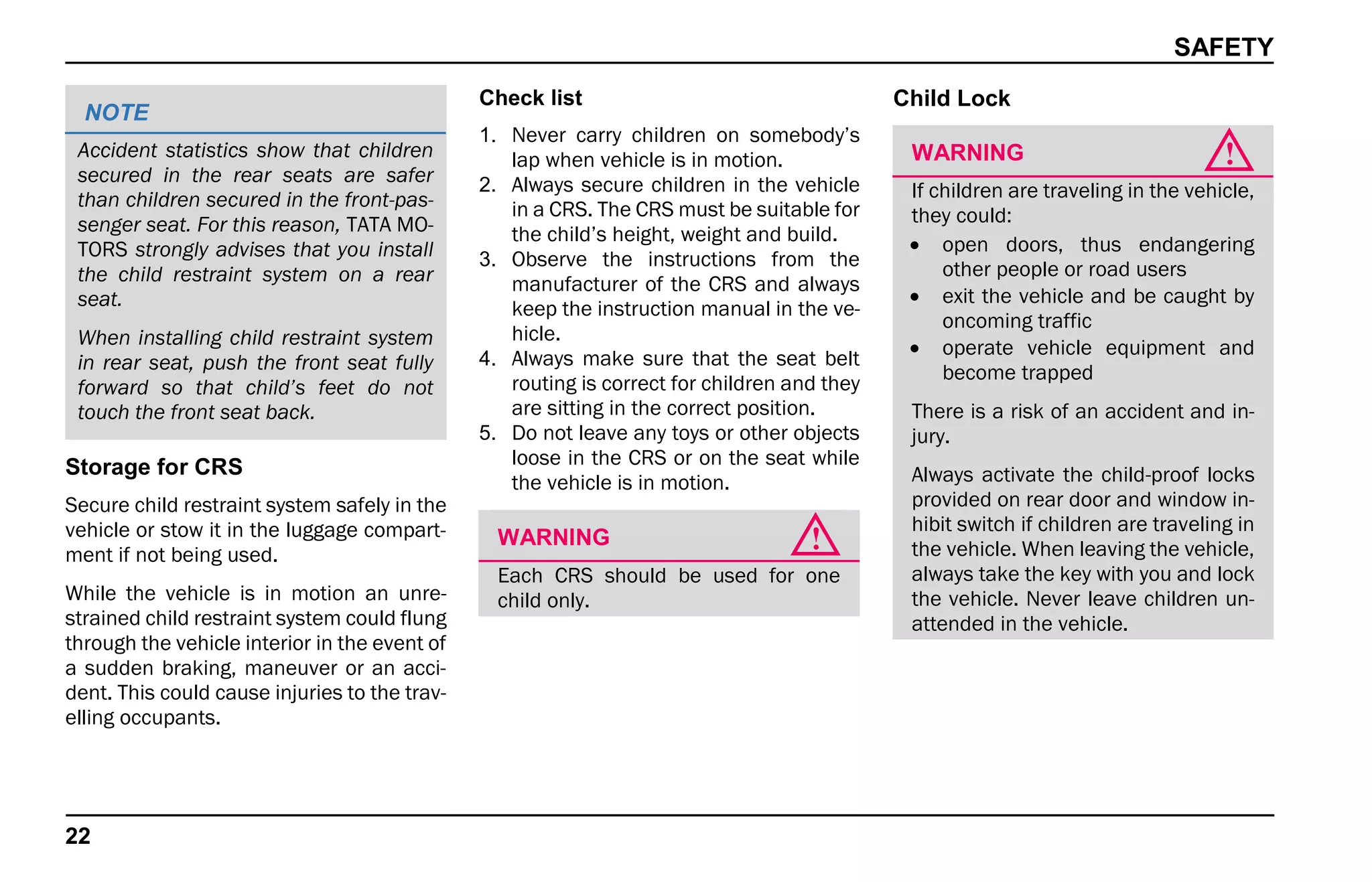 Tata Hexa owners manual | PDF