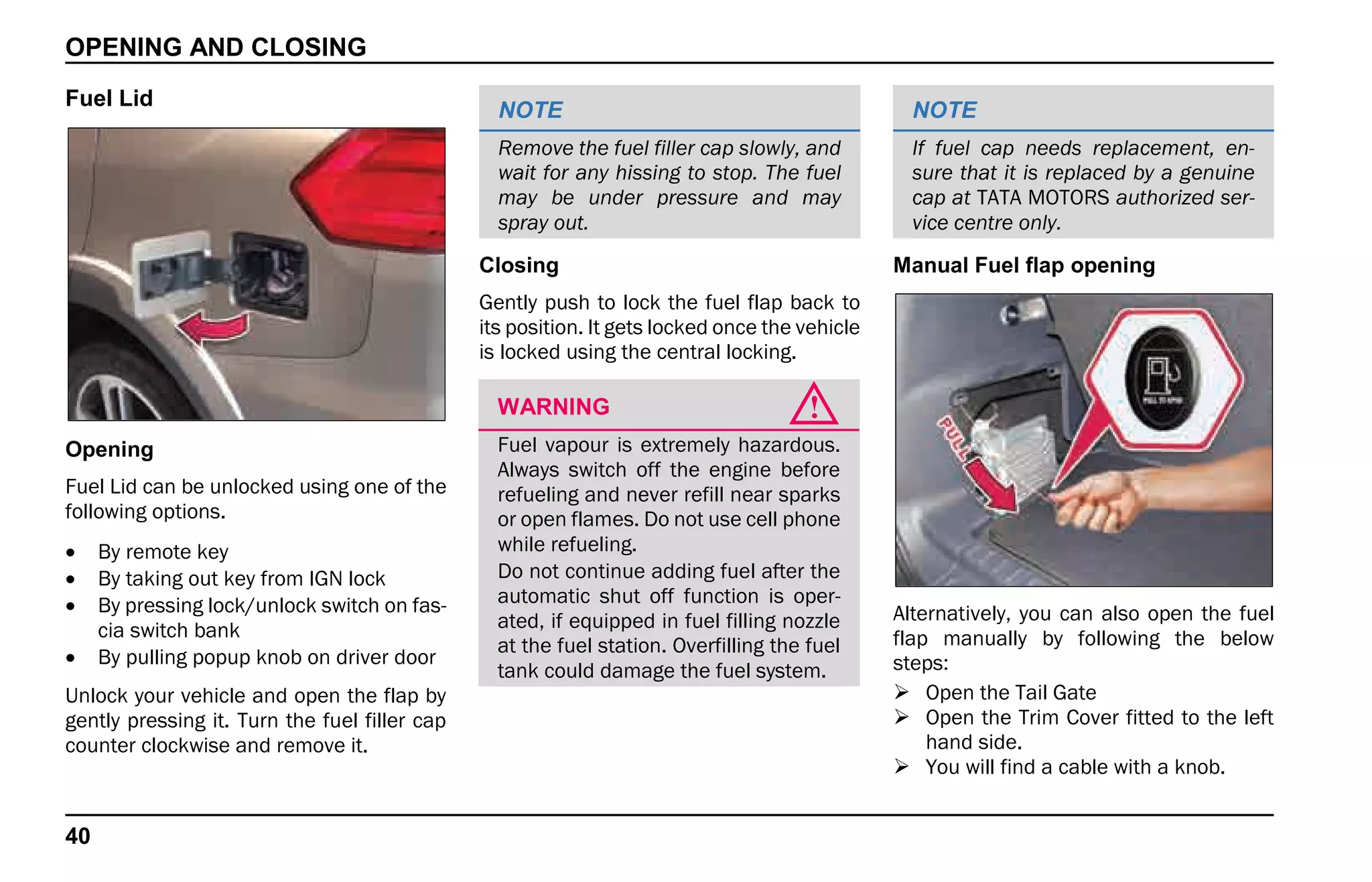 Tata Hexa owners manual | PDF