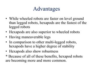 Hexa pod presentation-robot | PPTX