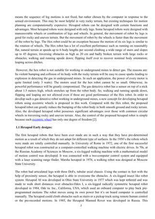 Hexapod report june final | DOC