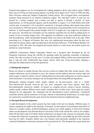 Hexapod report june final | DOC