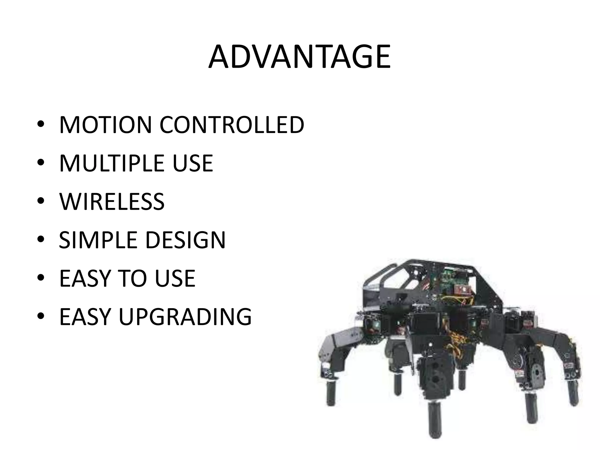 Hexapod robot control by raspberry pi | PPTX | Computer Peripherals | Computing