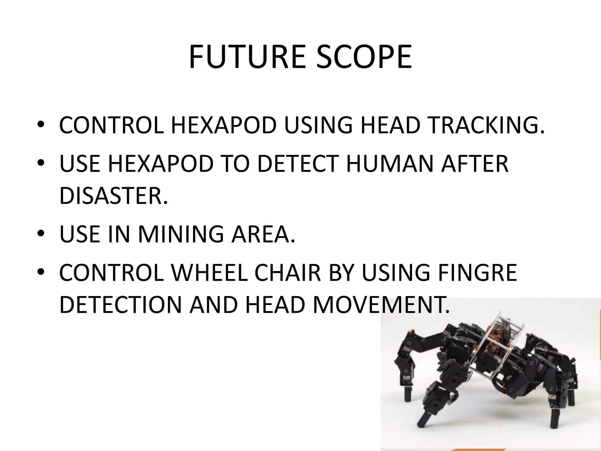 Hexapod robot control by raspberry pi | PPTX | Computer Peripherals | Computing