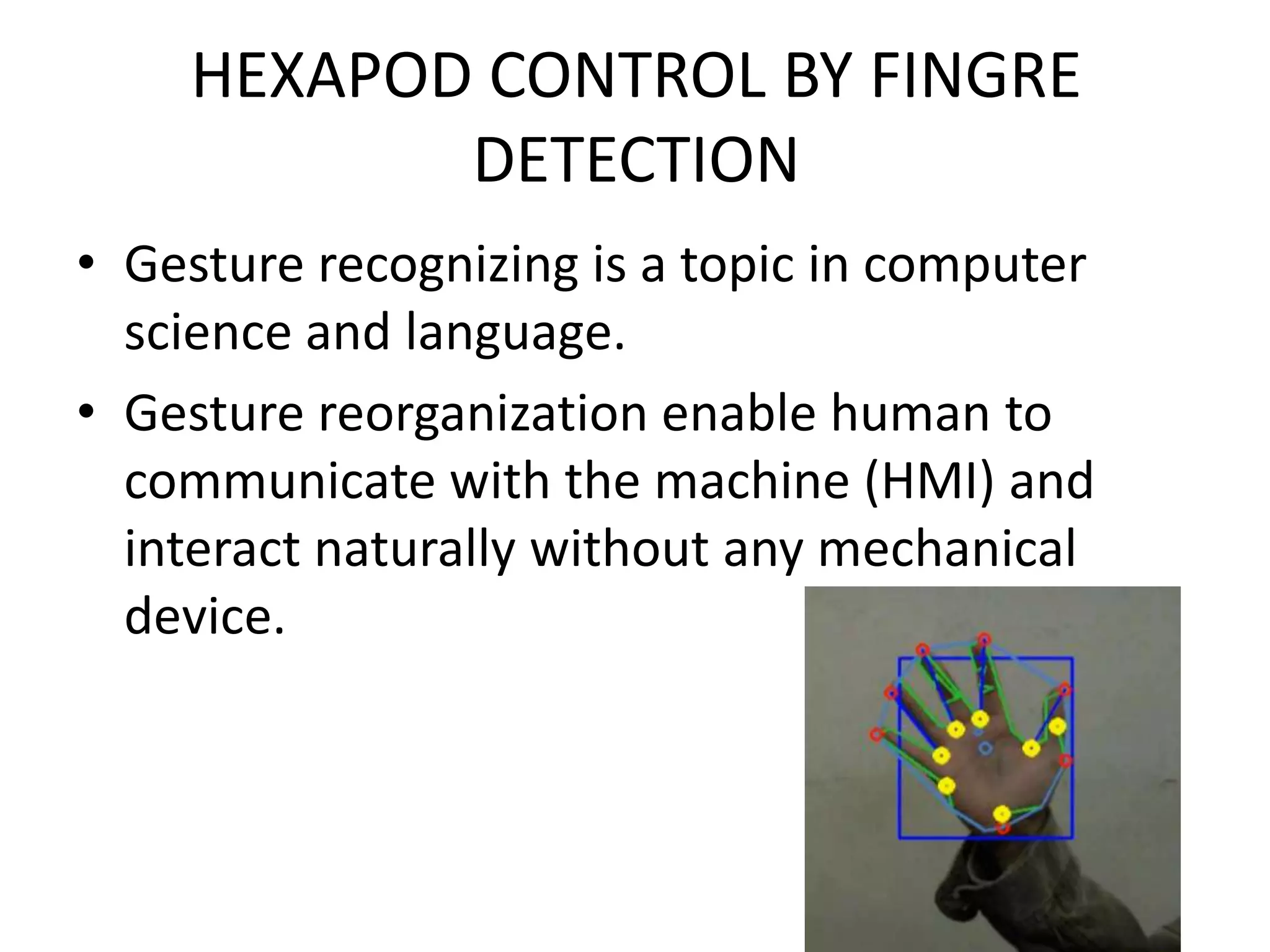 Hexapod robot control by raspberry pi | PPTX | Computer Peripherals | Computing
