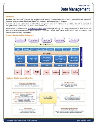 Hexaware - Enterprise Data Management Capabilities
