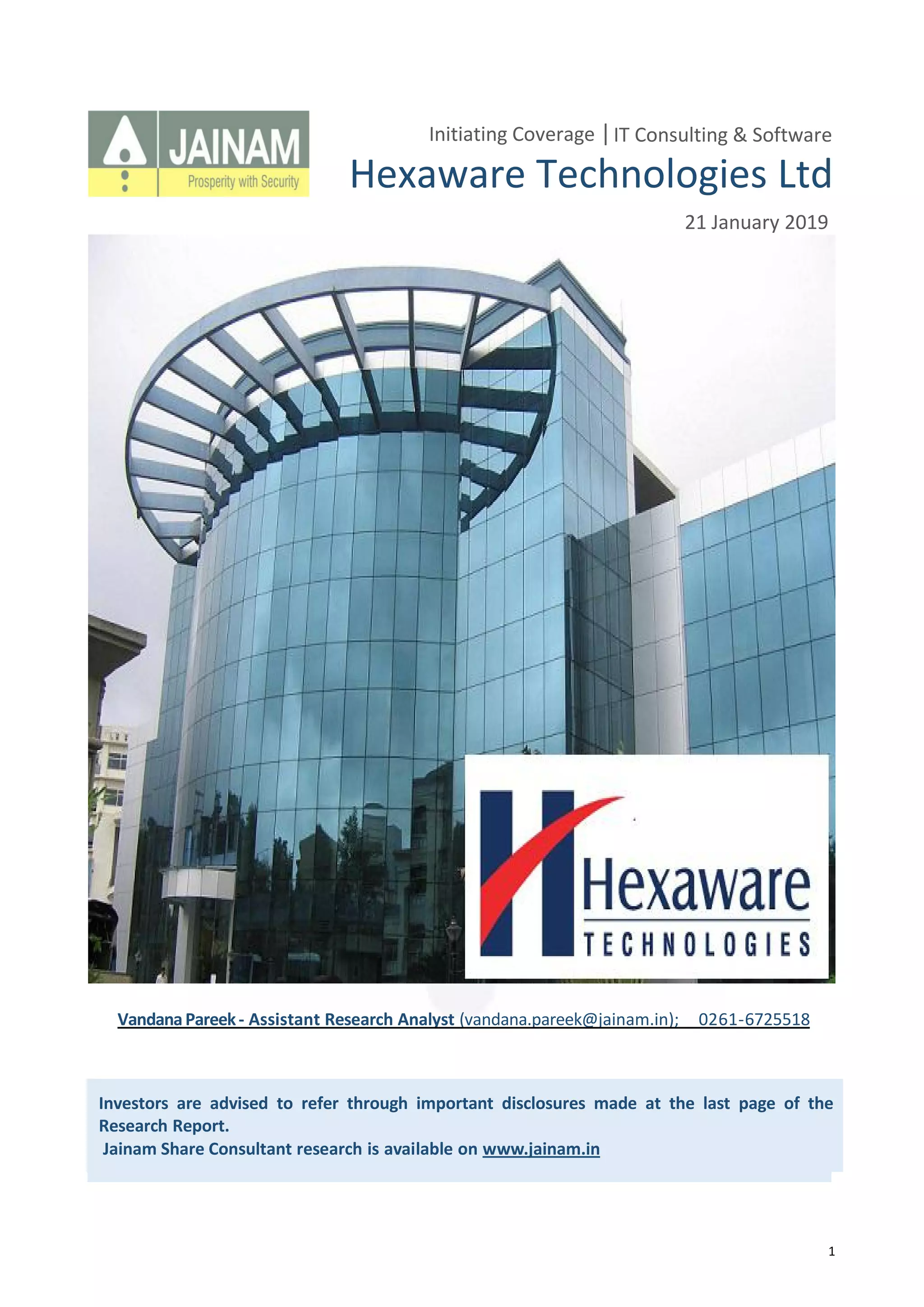 Hexaware technologies ltd. | PDF