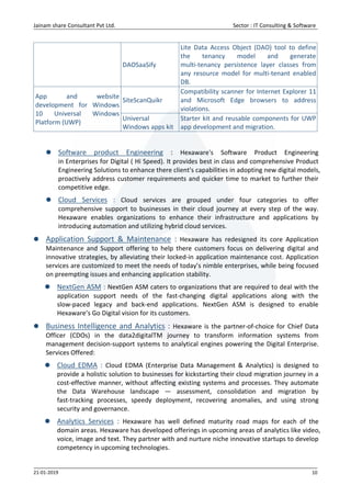 Hexaware technologies ltd. | PDF