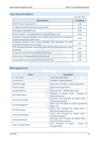 Hexaware technologies ltd. | PDF