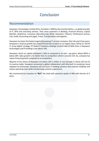 Hexaware technologies ltd. | PDF
