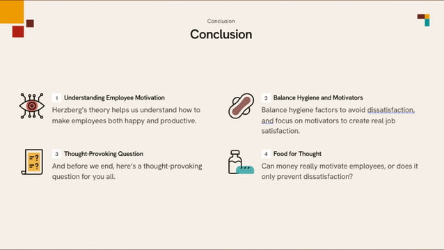 Two factor theory by hexberg motivation and hygiene factors .pptx ...