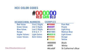 Hexadecimal Colours | PDF