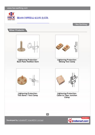 Brass Copper & Alloy India Limited, Mumbai, Hex Earthing | PDF