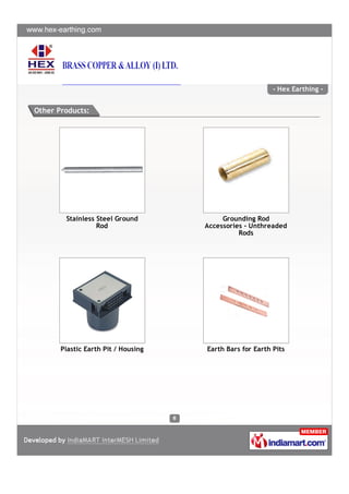 Brass Copper & Alloy India Limited, Mumbai, Hex Earthing | PDF
