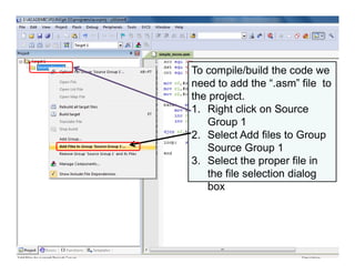 Hex file creation using Keil uVision | PDF