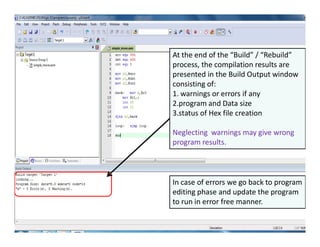 Hex file creation using Keil uVision | PDF