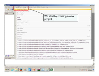 Hex file creation using Keil uVision | PDF