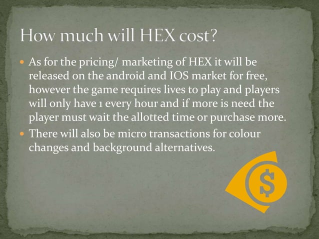 Hex presentation | PPT