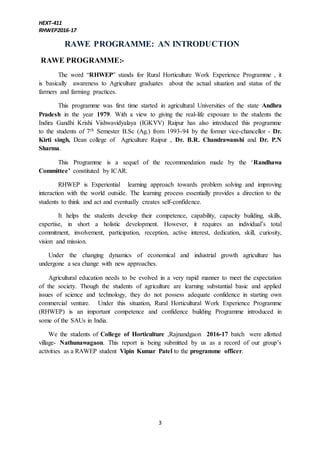 extension of horticulture rhawe | PDF