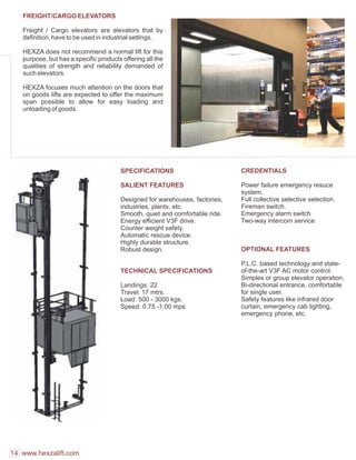 Hexza Lift India pvt. ltd. | PDF