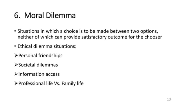 Moral Dilemma and Ethical Decision Making | PPTX | Hinduism | Religion ...