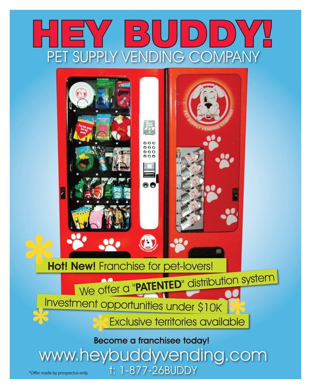 HEY BUDDY! PET SUPPLY VENDING FRANCHISE | PPT