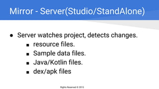 DroidCon TLV 2015 - Hey android, mirror mirror all day long | PDF