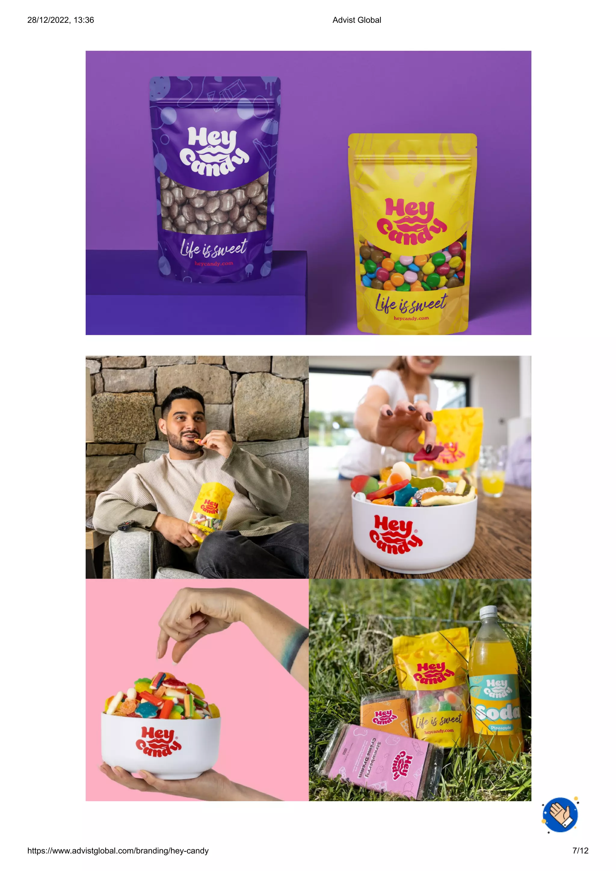 Hey Candy branding.pdf | Business | Business and Finance