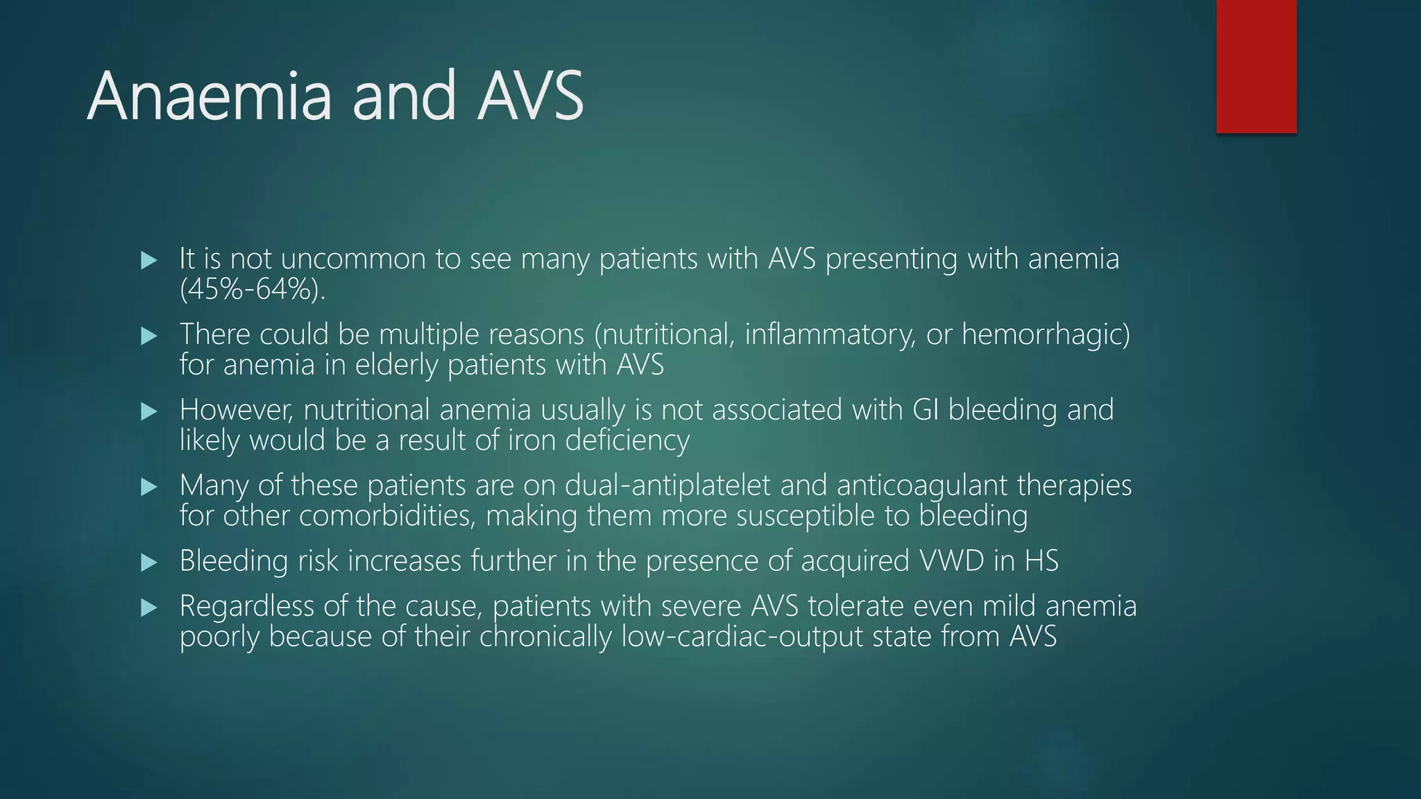 Heyde syndrome | PPTX