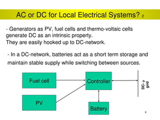 Heyerdah of dc energy system role of dc for students | PPT