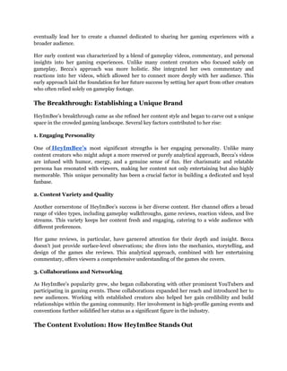 HeyImBee – A YouTube Gaming Sensation.pptx