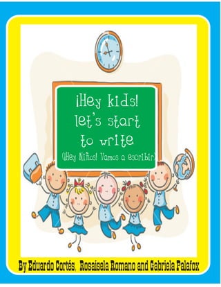 Hey kids let's start to write | PDF