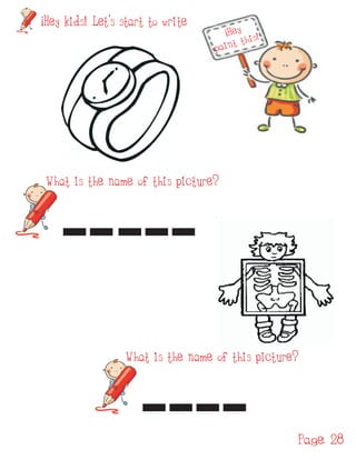 Hey kids let's start to write | PDF