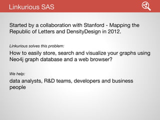 Navigating large graphs like a breeze with Linkurious | PPT