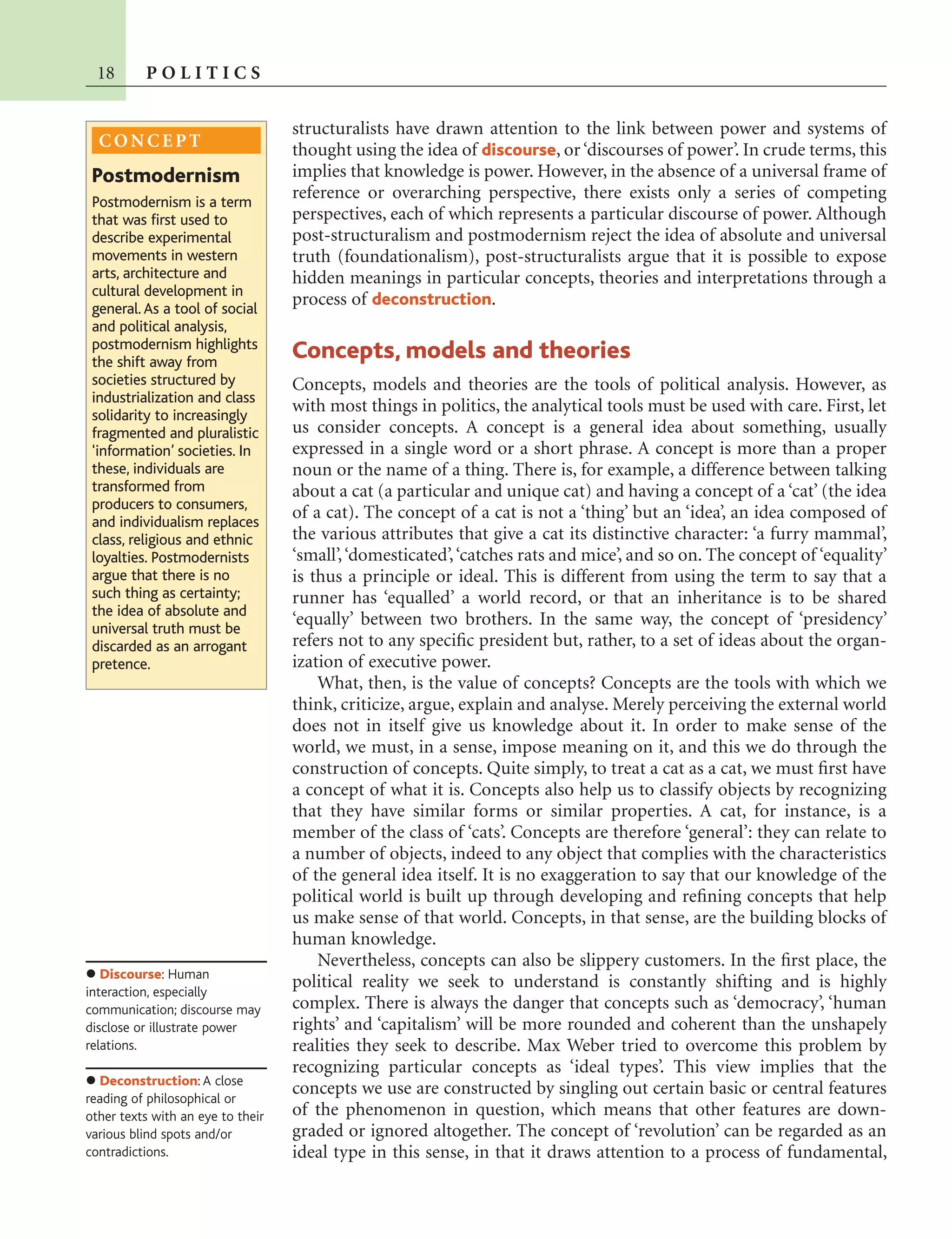 Heywood politics ch1 | PDF