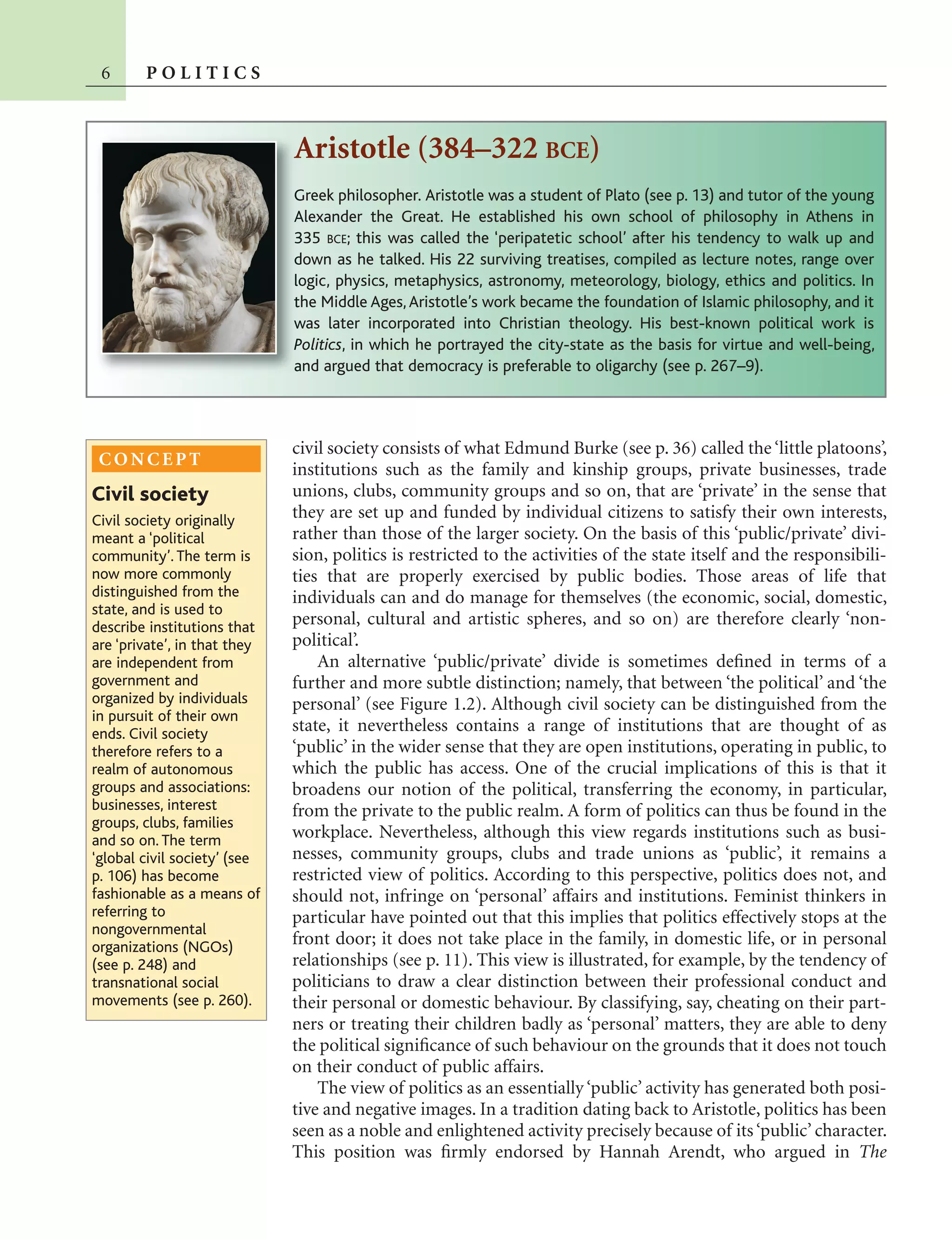 Heywood politics ch1 | PDF