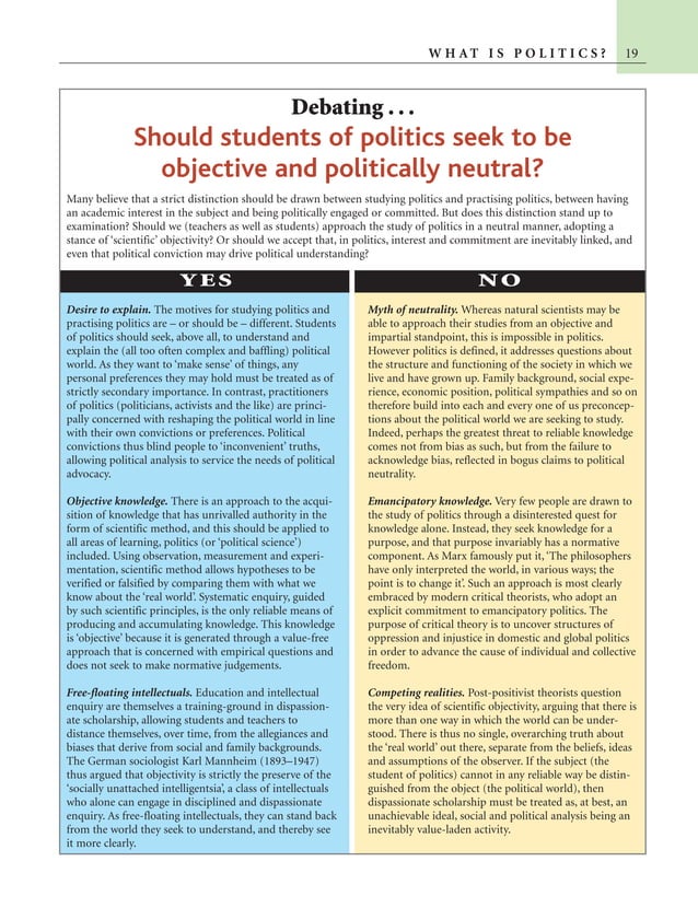 Heywood politics ch1 | PDF