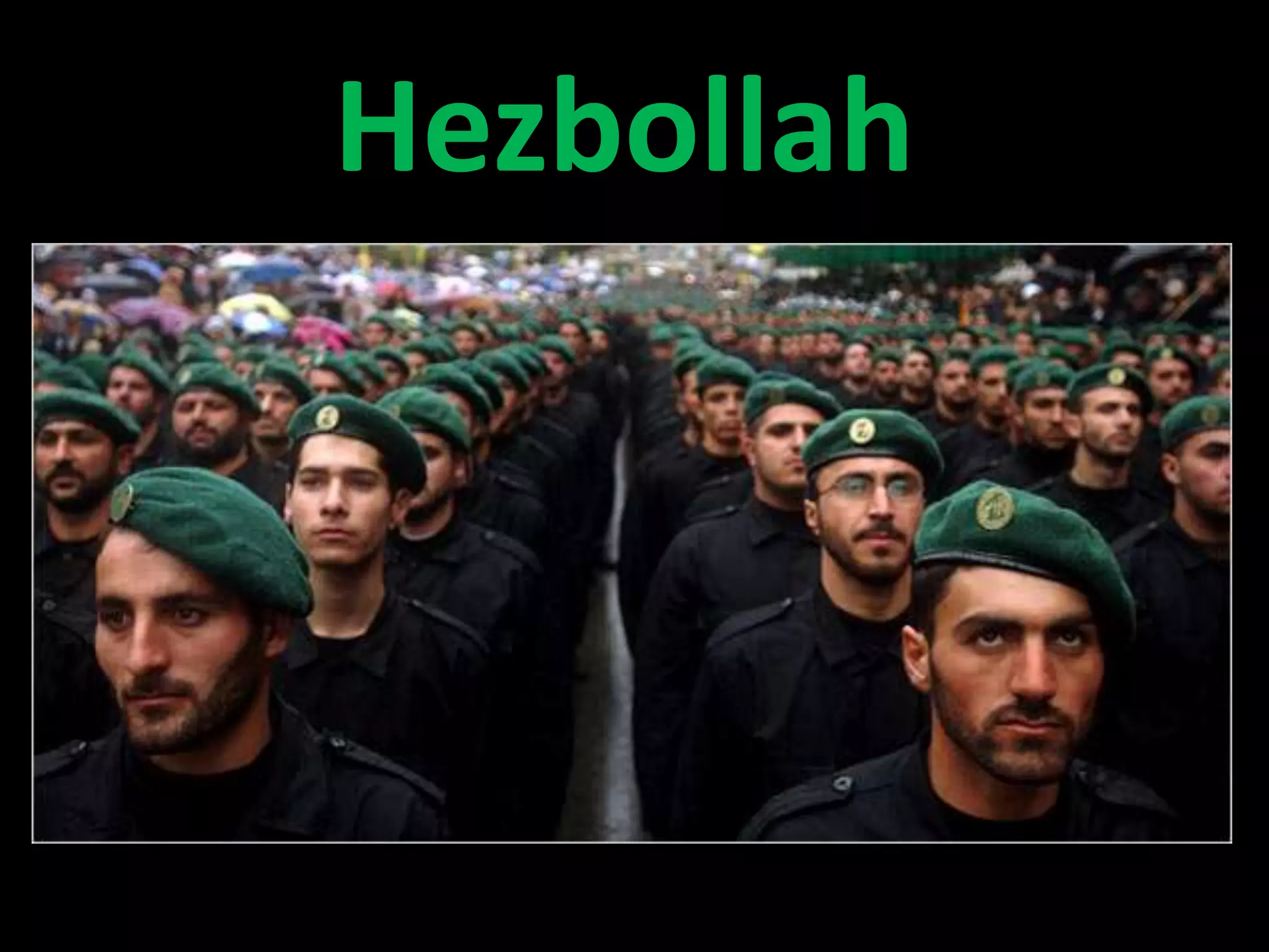 Hezbollah Terrorist Organization | PPTX