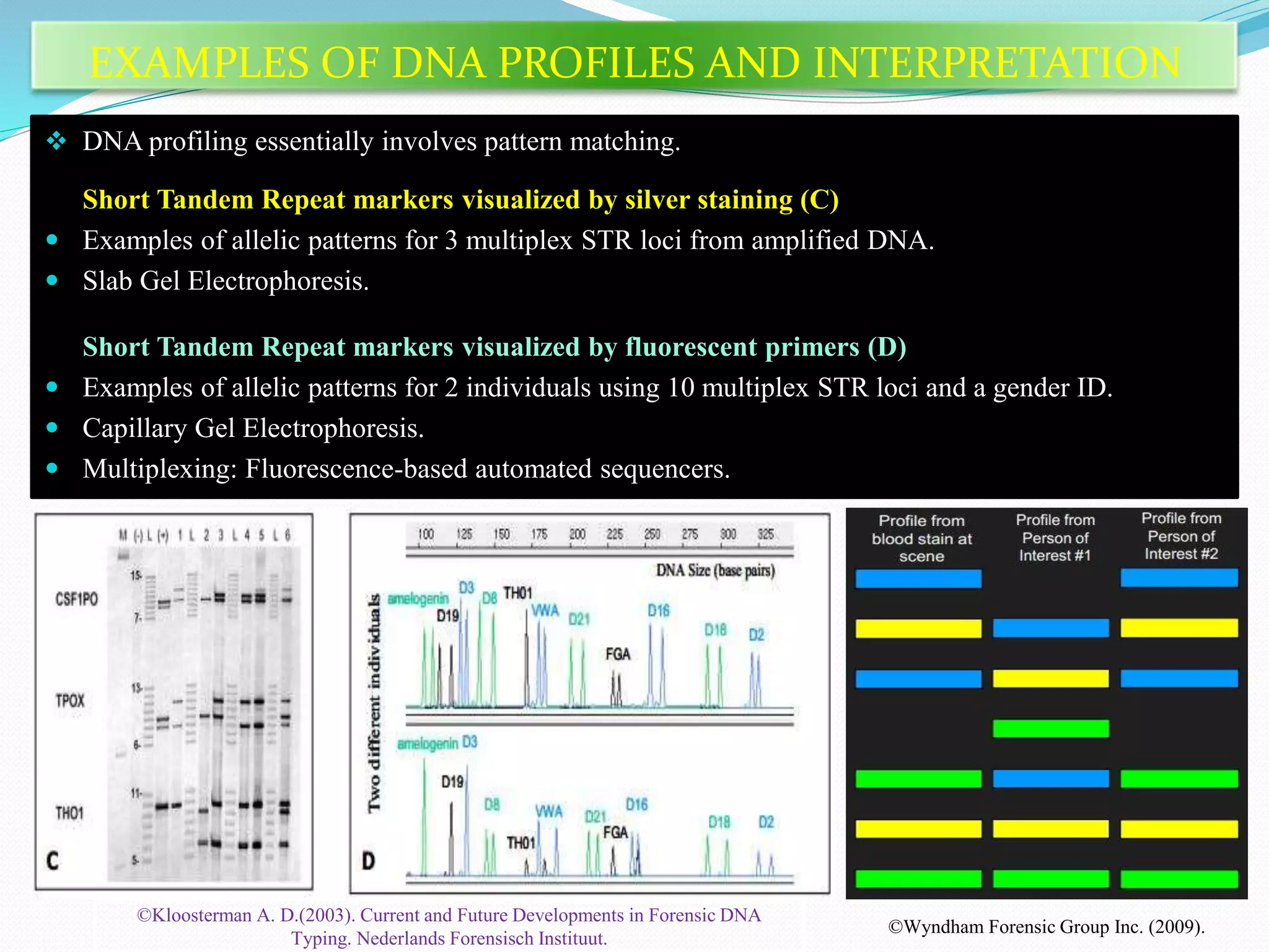 FORENSIC DNA PROFILING: Strengths and Limitations | PPTX | Genetics ...