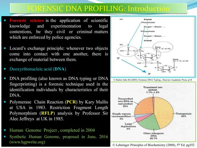 FORENSIC DNA PROFILING: Strengths and Limitations | PPT