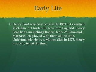 Henry Ford | PPTX