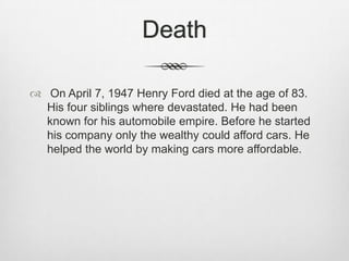 Henry Ford | PPTX