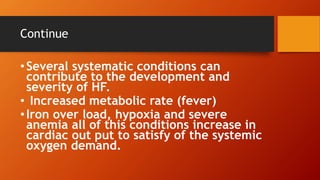 Congestive heart failure CHF | PPTX