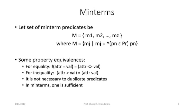 Distributed DBMS - Unit - 4 - Data Distribution Alternatives | PPTX